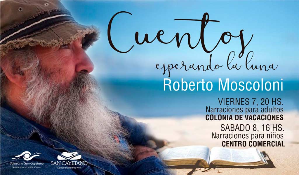 Vuelven las narraciones con Roberto Moscoloni