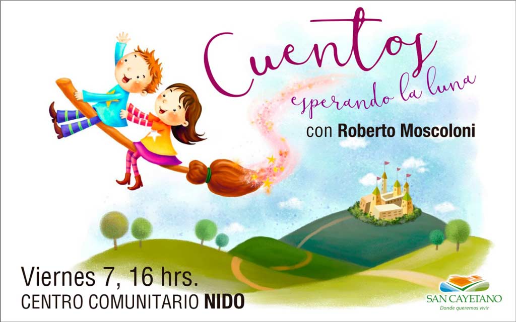 Vuelven las narraciones con Roberto Moscoloni