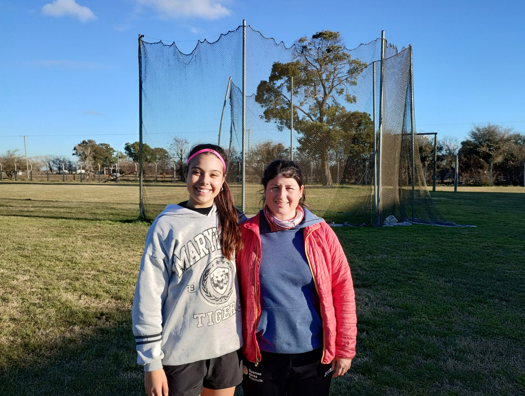 La atleta Paula Rizzi se perfecciona en Maipú