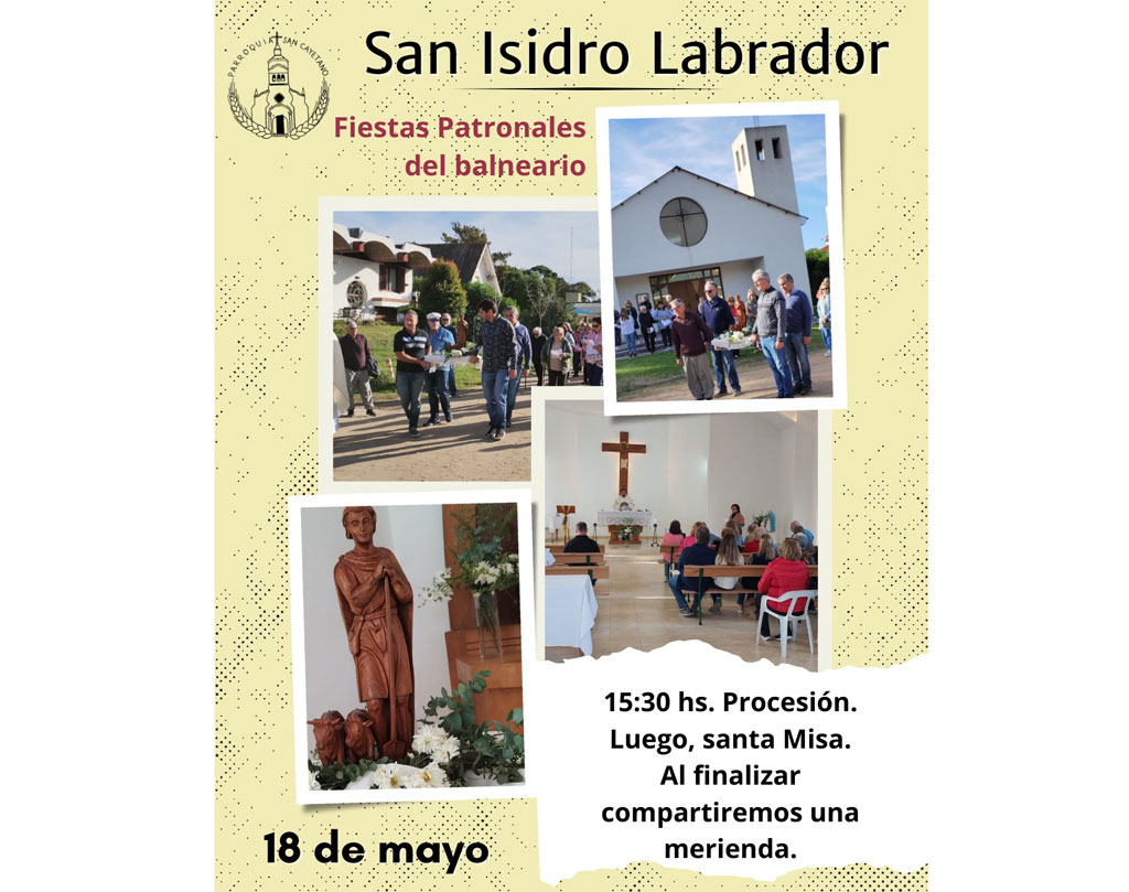 Fiesta Patronal de la capilla San Isidro Labrador del balneario.